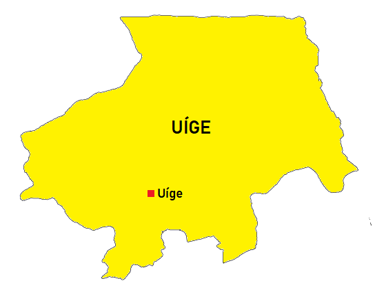 Blog de Geografia: Mapa do Uíge (província), Angola
