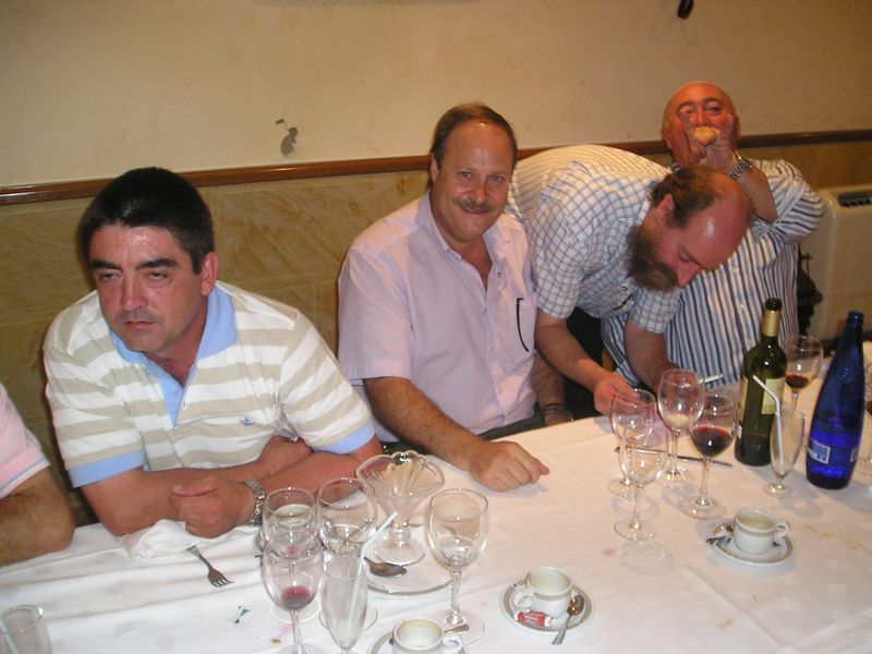 Exalumnos holandeses de Miranda: COMIDA 2006