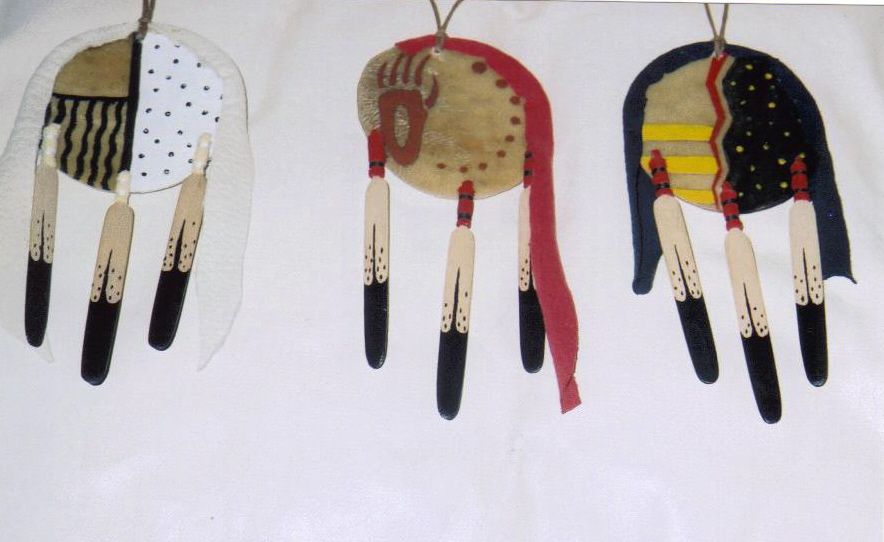 BUFFALO MOON ART: WAR SHIELDS OR MEDICINE SHIELDS