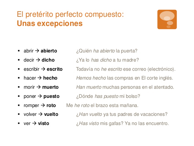 Prático e Básico: Pretérito perfecto compuesto