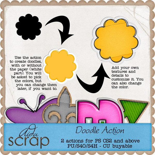 Aida Scrap: Doodle Action