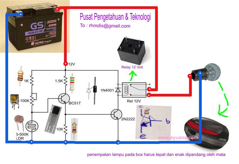 Sensor Cahaya Untuk Motor Anda - Eyuana.Com