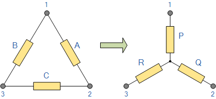 Equivalent Resistance Calculation - Delta to Star Conversion - Know ...