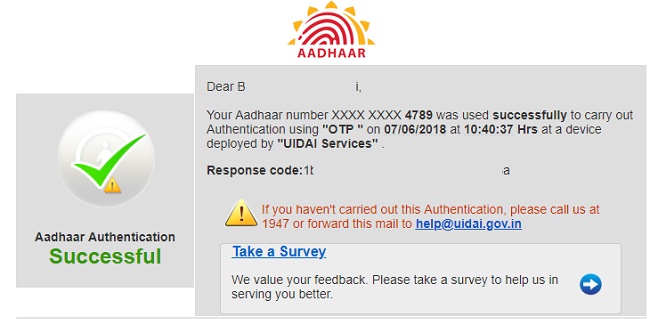How to view or Download Aadhaar update History?