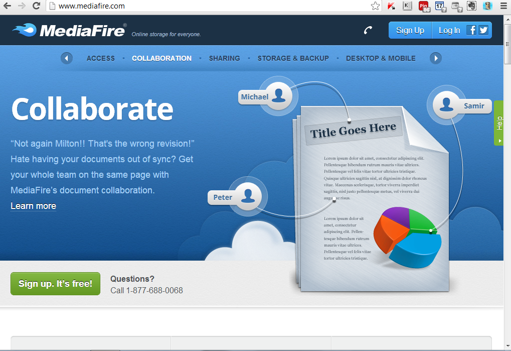 MediaFire, almacenamiento de 50 GB - Ideas para trastear (Coordinación TIC)