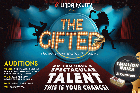 The Gifted Online Reality Show / Auditions will take place on April ...