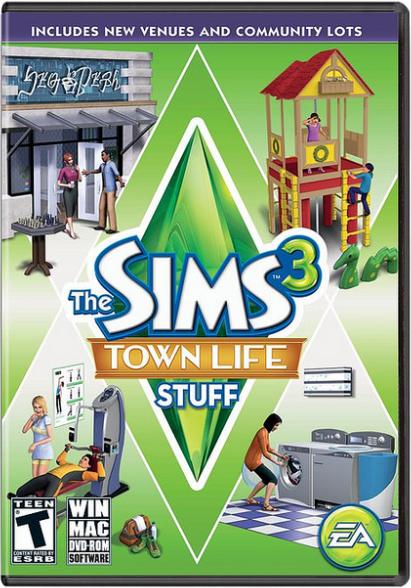 Downfile: The Sims 3 Town Life Stuff (Jogo PC)