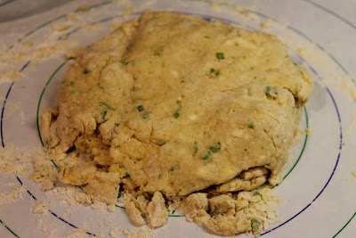 Cook In / Dine Out: Cheesy Scallion-Corn Biscuits