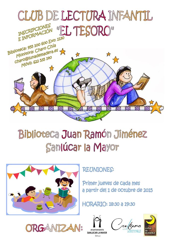 CLUB DE LECTURA INFANTIL EL TESORO: ¿CUÁL ES TU RAZÓN PARA LEER?