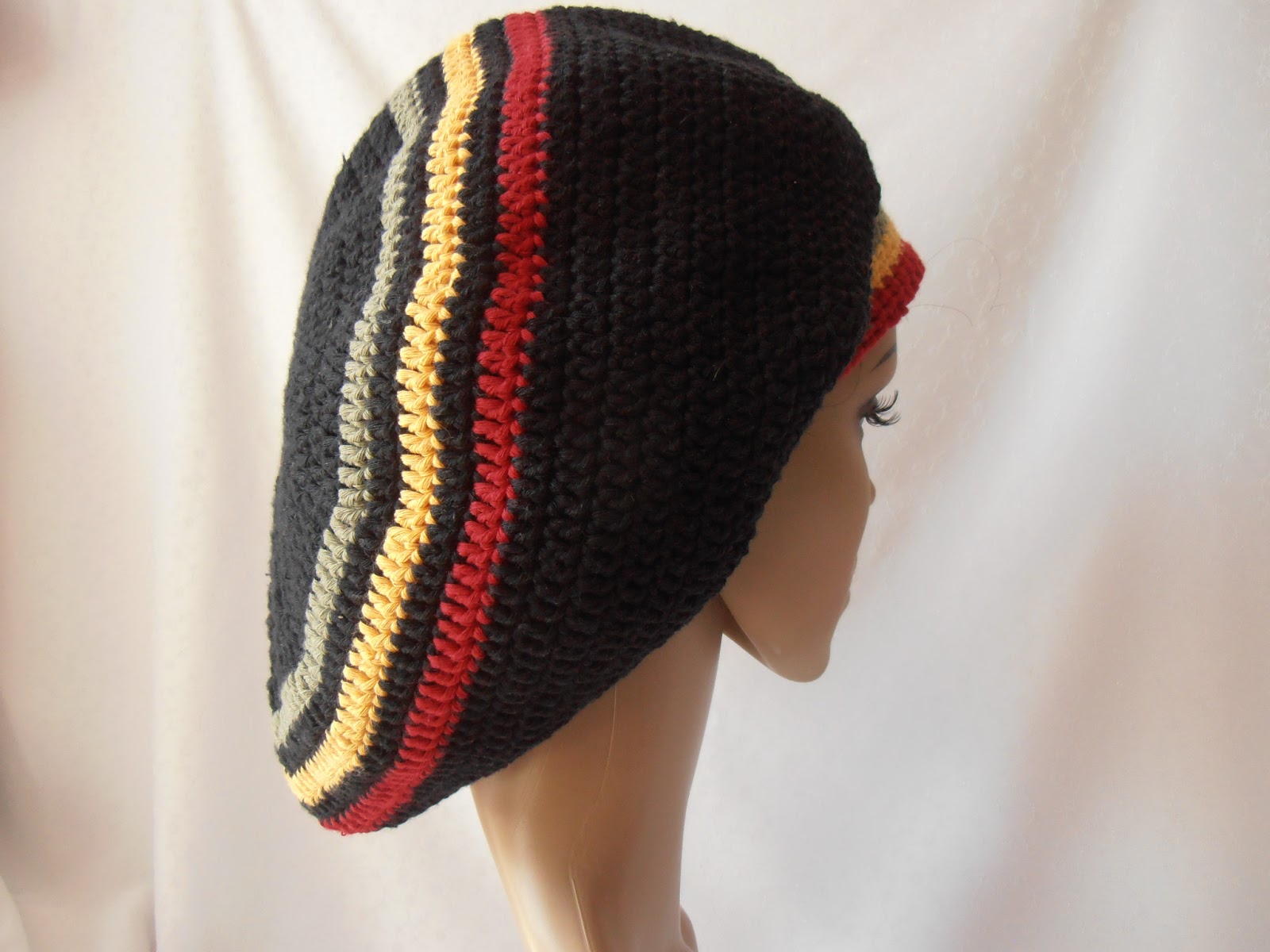 ANNASOER : Gehaakte Rasta muts / Crocheted Rasta hat