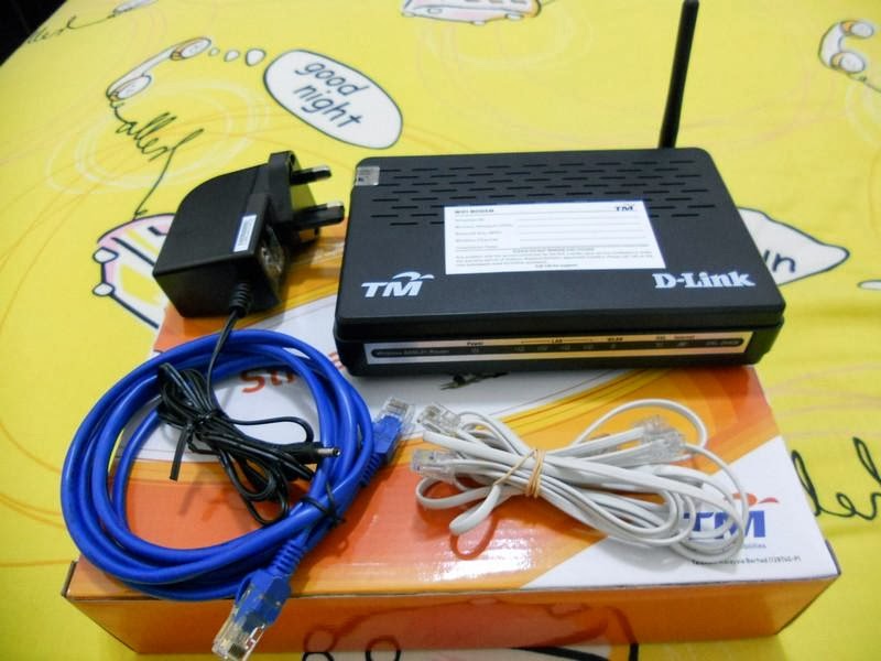 TMNet : D-Link DSL-2640B Streamyx Subscriber Modem