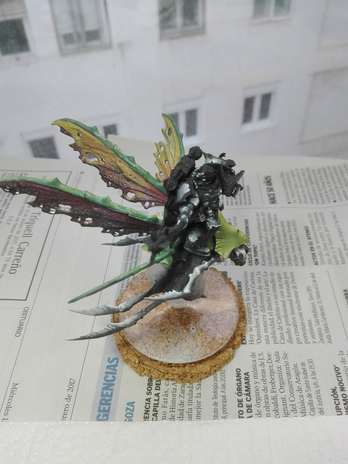 Nurgle fly + 40k Chaos chosen: «NURGLED»