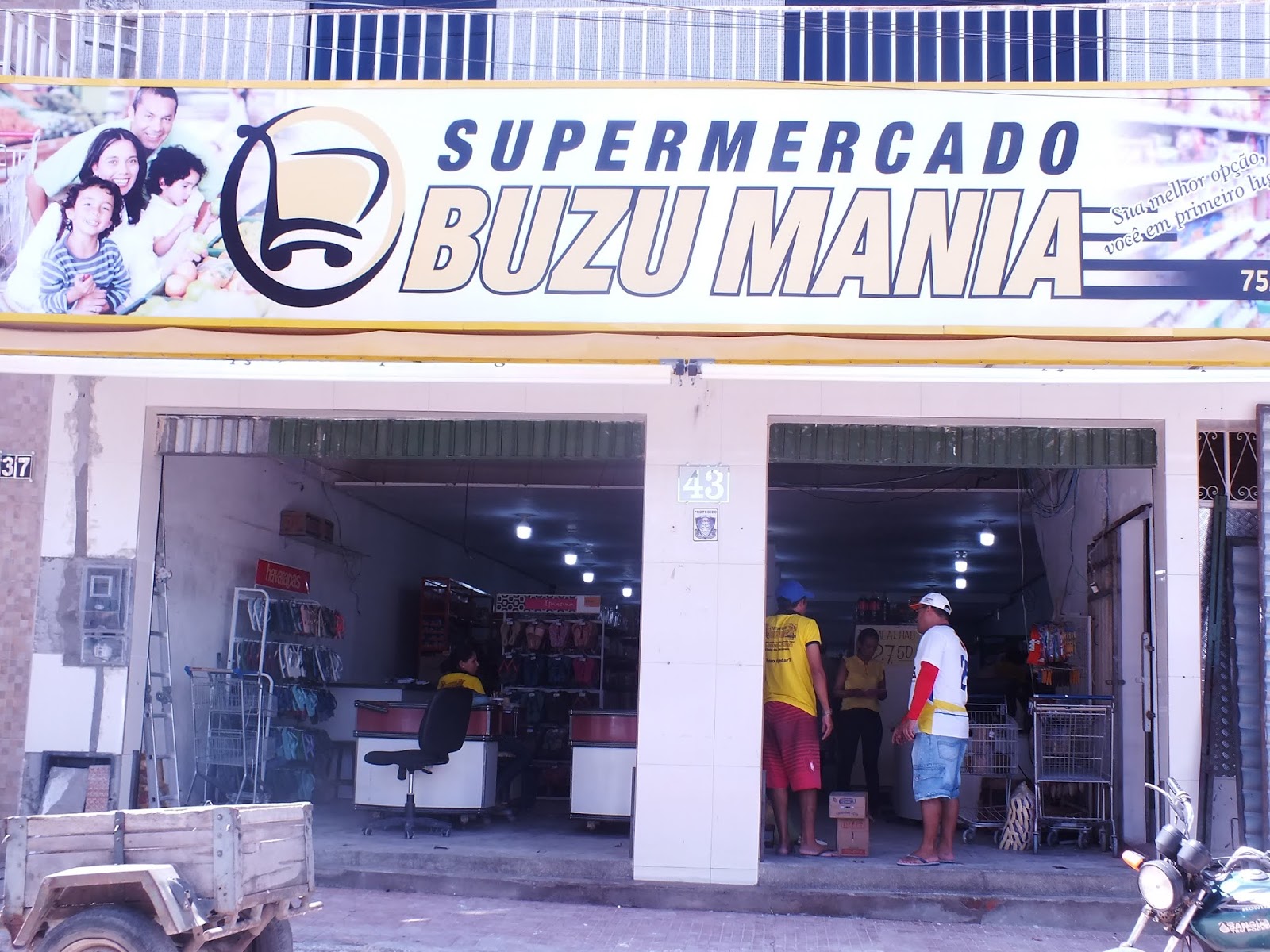 SUPERMERCADO BUZU MANIA INAUGURADO COM GRANDES PROMOÇÕES.