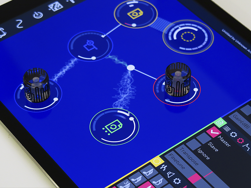 MATRIXSYNTH: Reactable ROTOR music app teaser