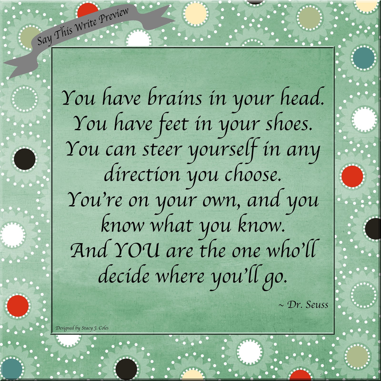 Say This Write: Thought Boxes