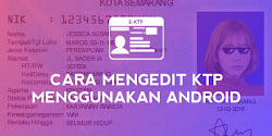 Cara Mudah Mengedit E-KTP Dengan HP Android di PixelLab - TahuPost.NET