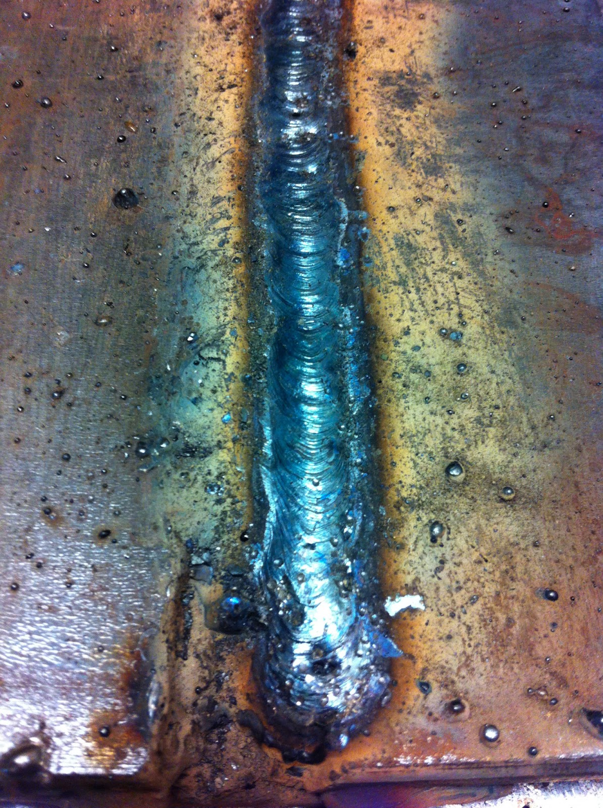 WELD IT'S HER: Spatter vs. Splatter