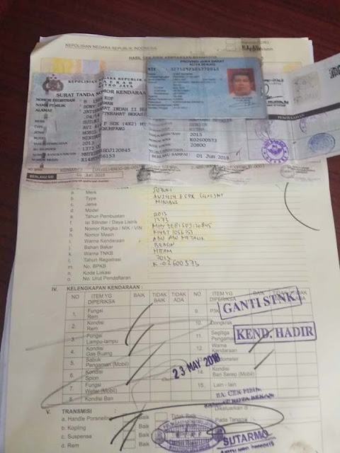 Saya & Keluarga: Perpanjangan 5 tahunan STNK Mobil di SAMSAT Kota Bekasi