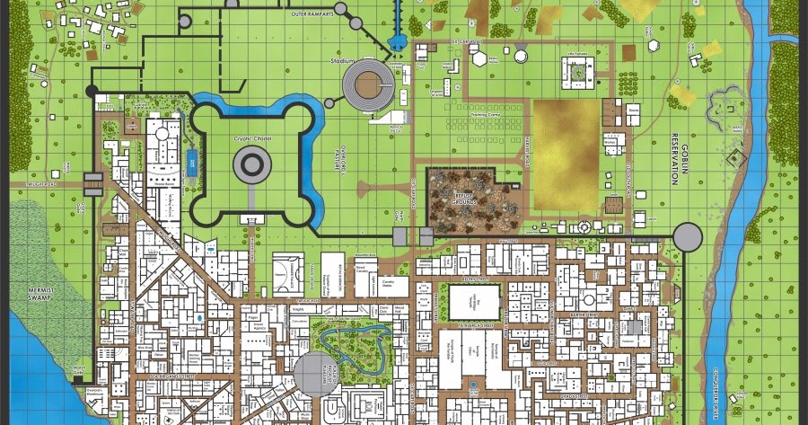 Bat in the Attic: City State of the Invincible Overlord, Color Map ...