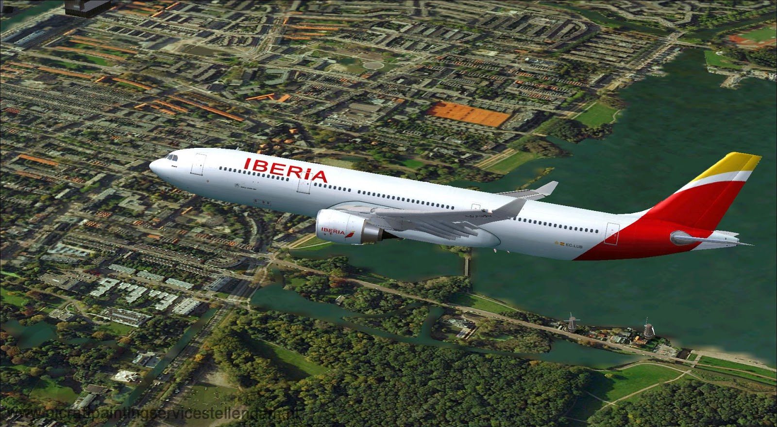 Super FS Xtreme: A330-300 Iberia completo