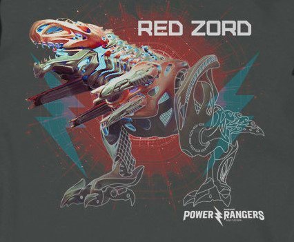 Zord do Ranger Vermelho ganha nova imagem