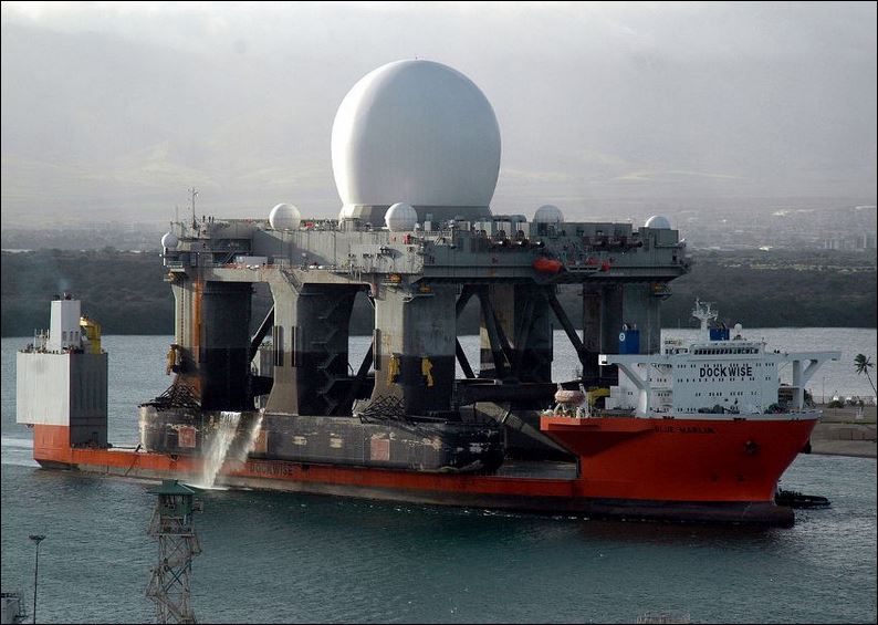 Vivere in modo naturale: Haarp Mobile Sea-Based X-Band Radar -1 (SBX-1 ...