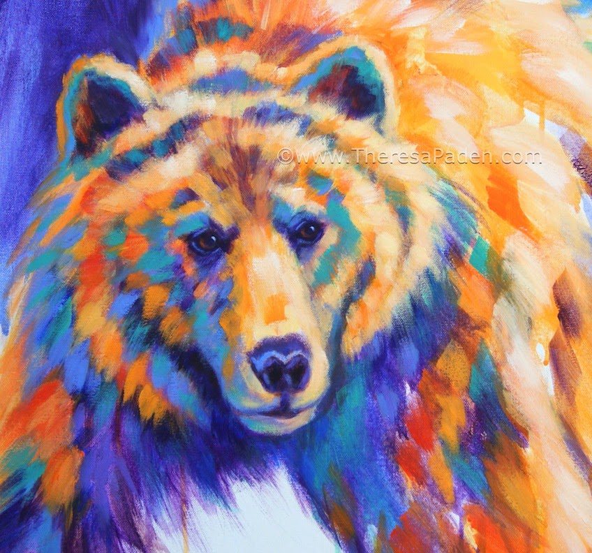 California Artwork: Animal Paintings in Bright Colors, Contemporary ...