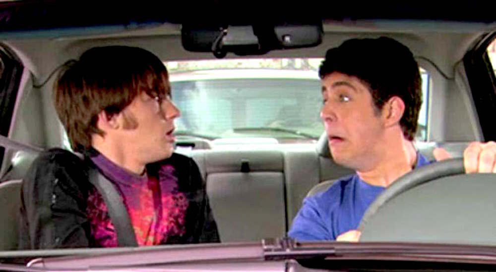 NickALive!: Drake Bell Visits the 'Drake & Josh' House, But It's Gone ...