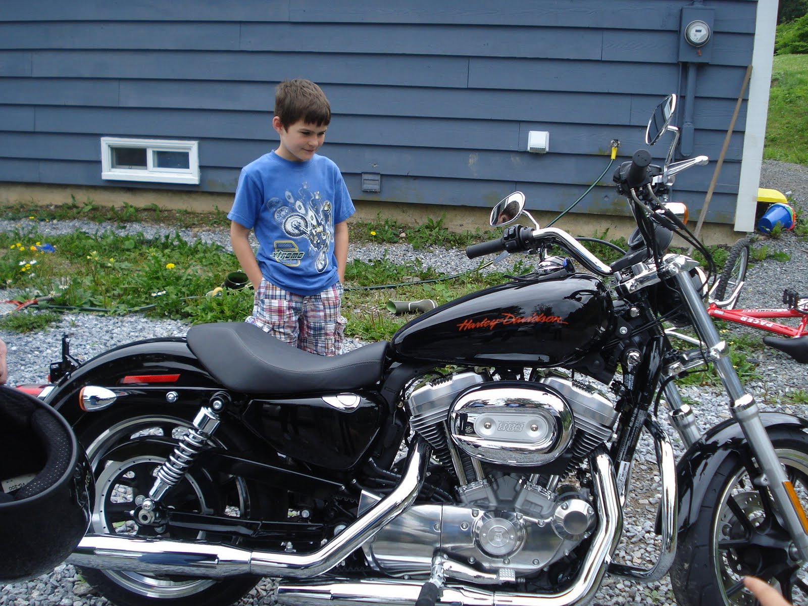 A Hop Skip And A Jump Away My Daddy Rides A Harley