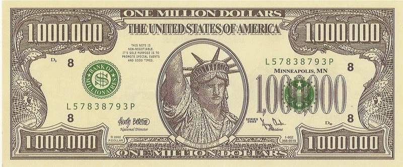 Folks, Listen!: Making My $1,000,000.00 List