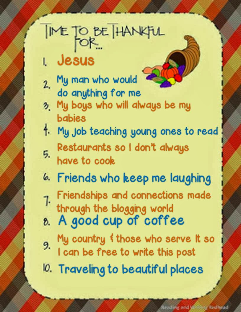 Days of Thankfulness - Conversations in Literacy
