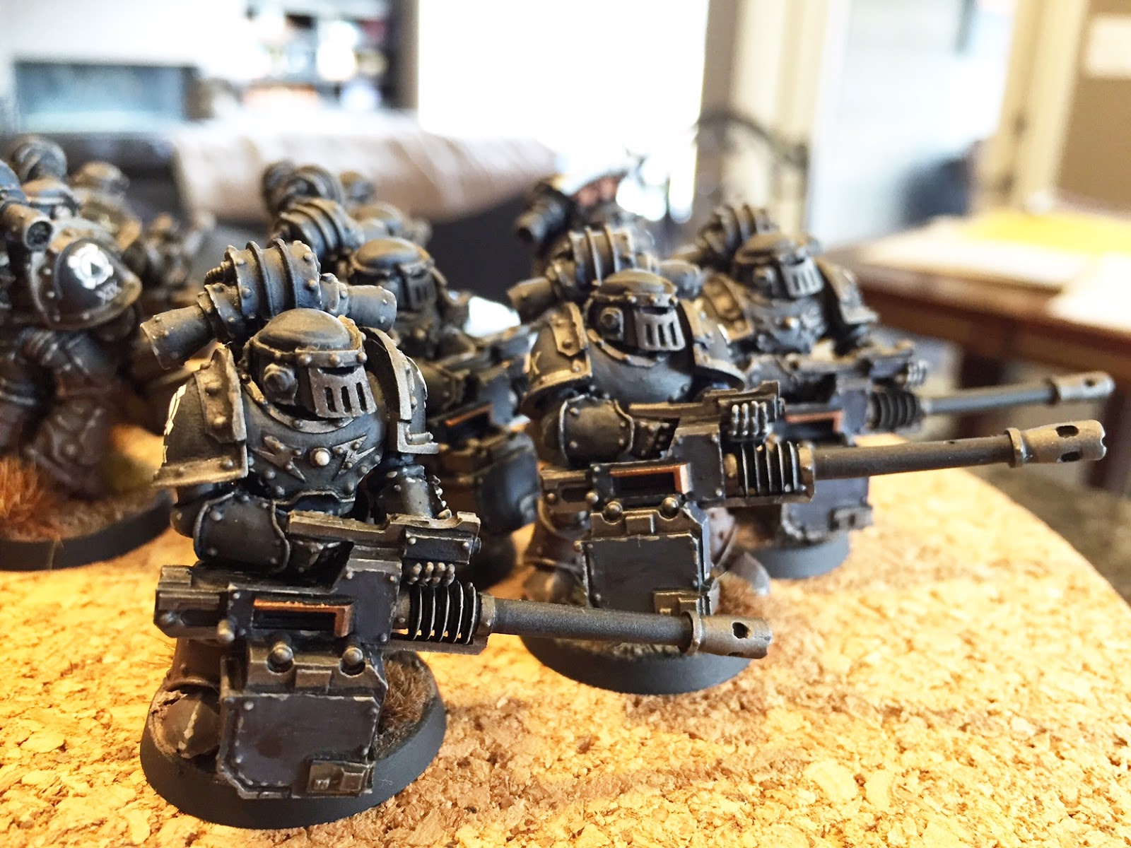 Fawcett Avenue Conscripts: Raven Guard Heavy Support - Autocannons Galore
