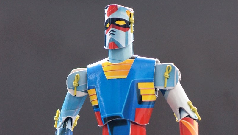 Fan Turns GunPla Box Art into Gundam Papercraft