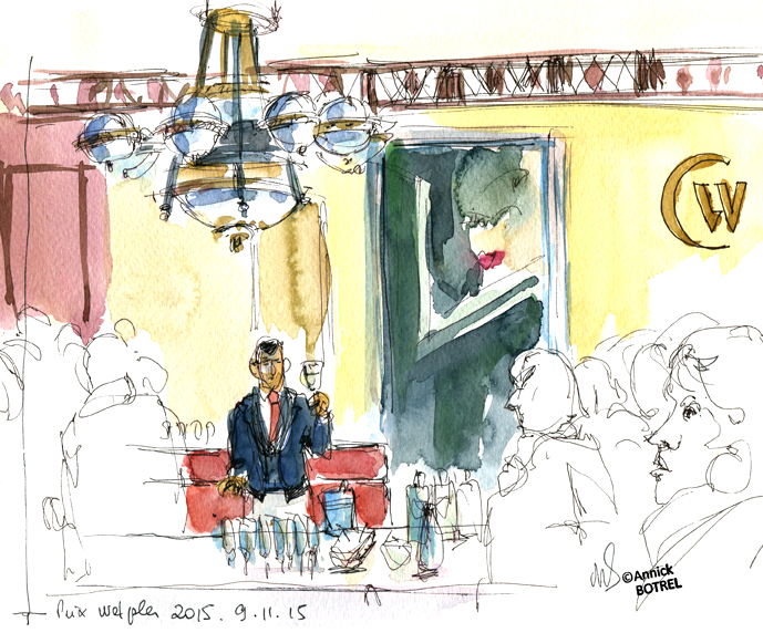 GALERIE Annick Botrel: Le café Wepler en ébullition