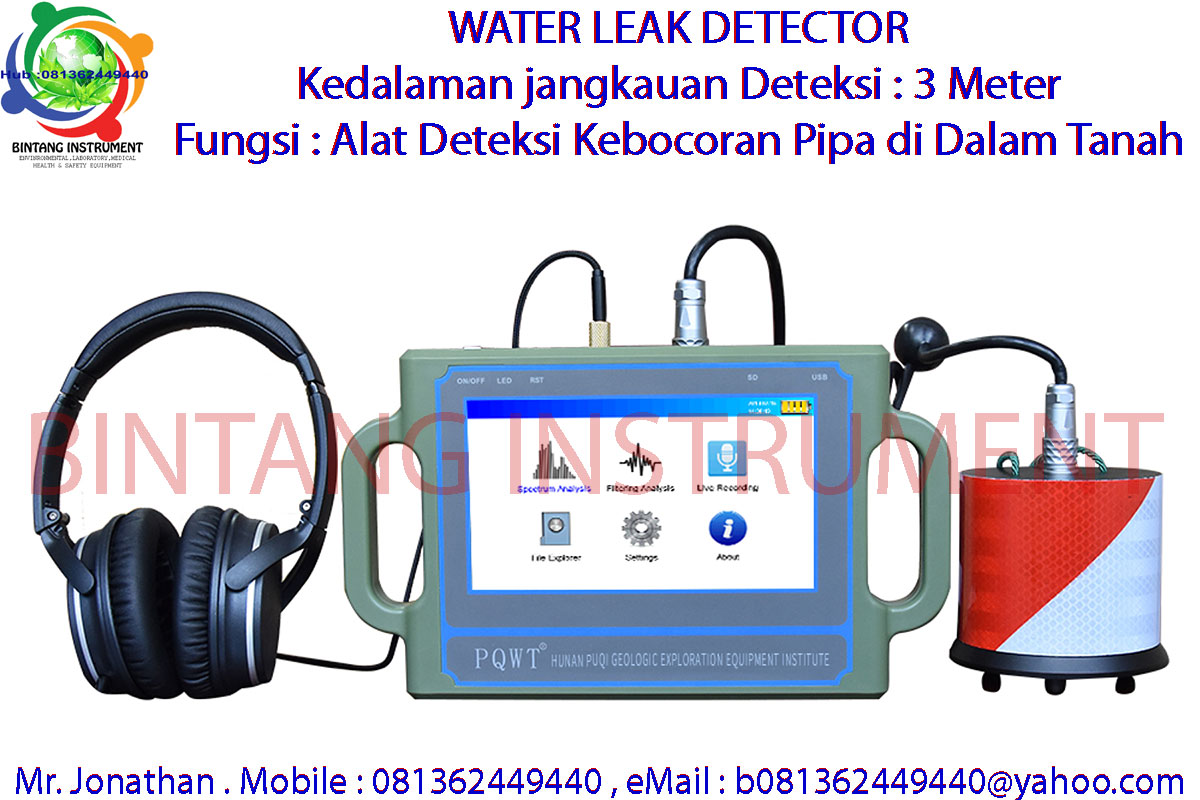 BINTANG INSTRUMENT : WATER LEAK DETECTOR, ALAT PENDETEKSI KEBOCORAN ...