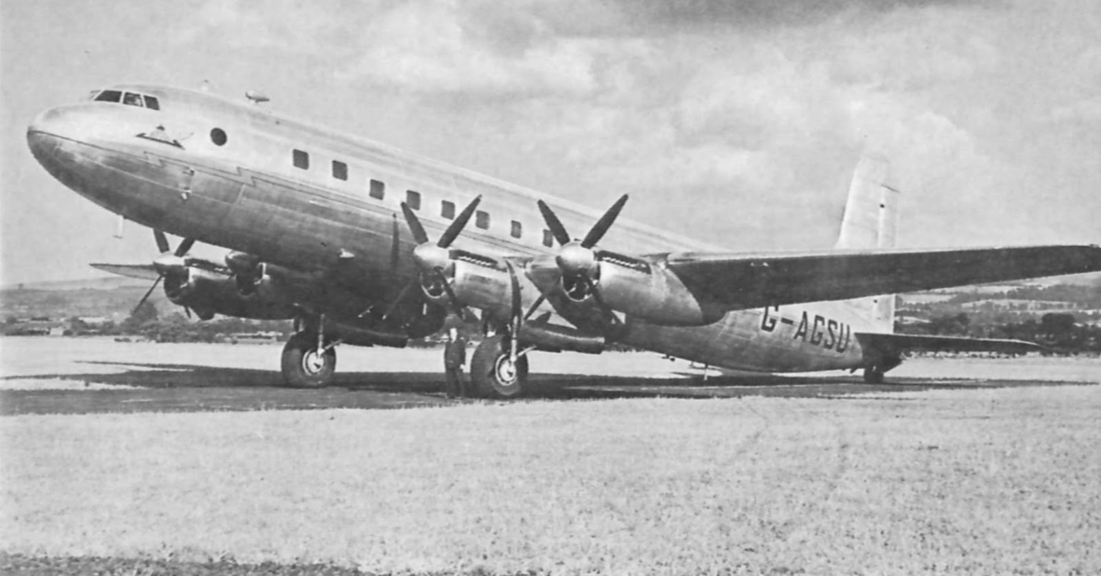 L'Avro "Shackleton".