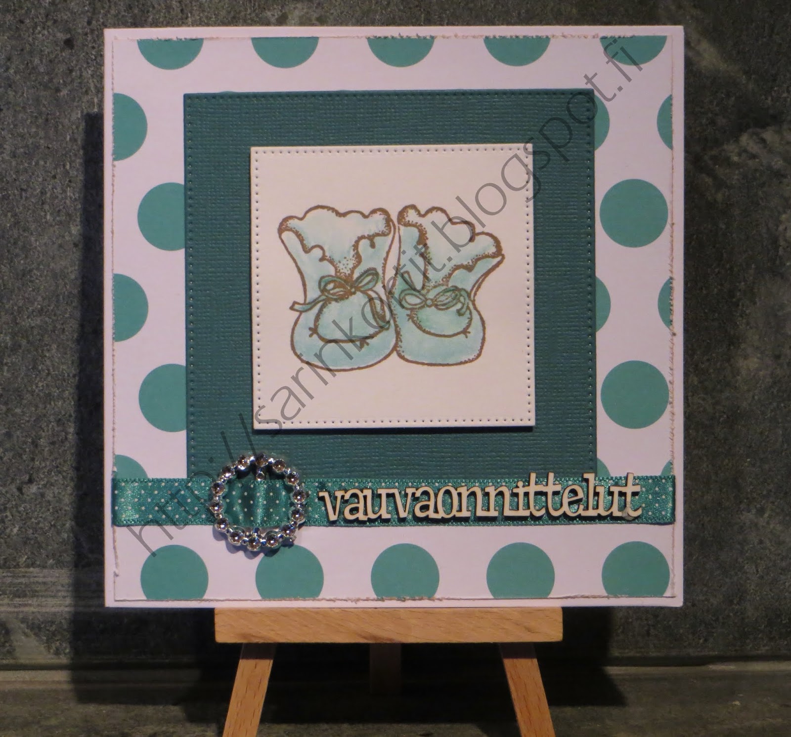 Askartelukorento - Sarin askartelut: Vauvaonnitteluja