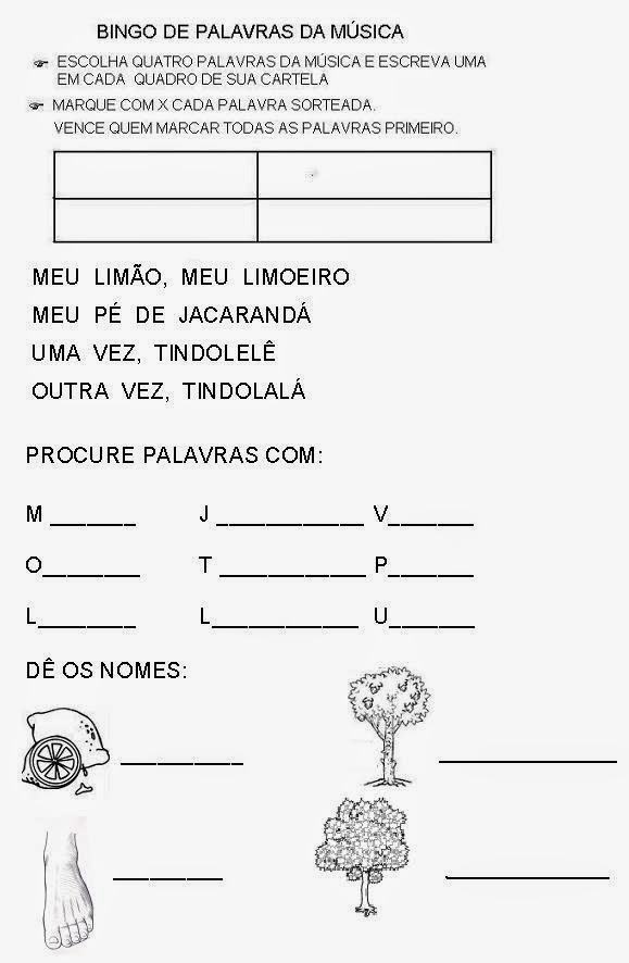 Jardim encantado: Meu Limão, Meu limoeiro
