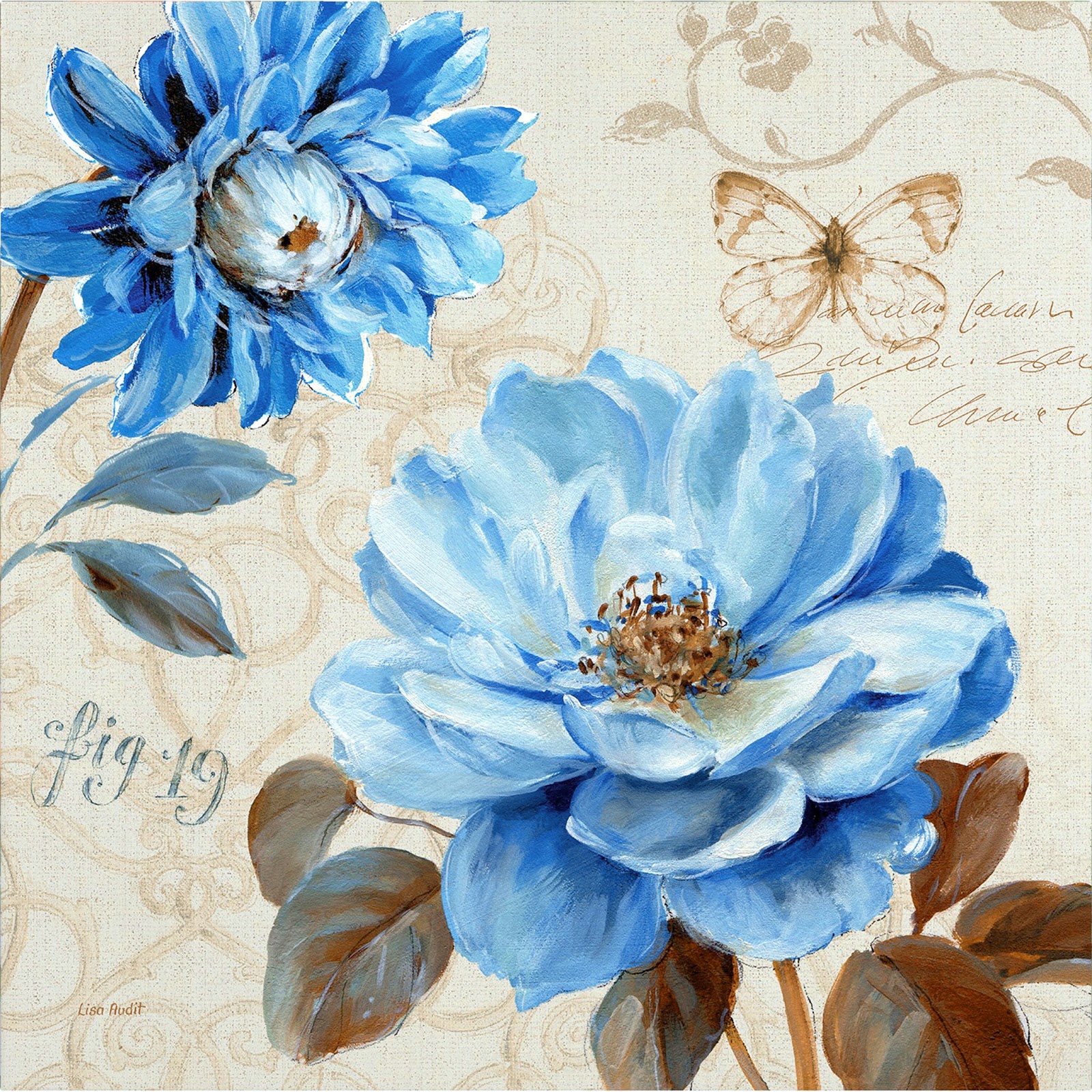 Flower Painting_By Lisa Audit_(94 item) All together | Joy Design Studio