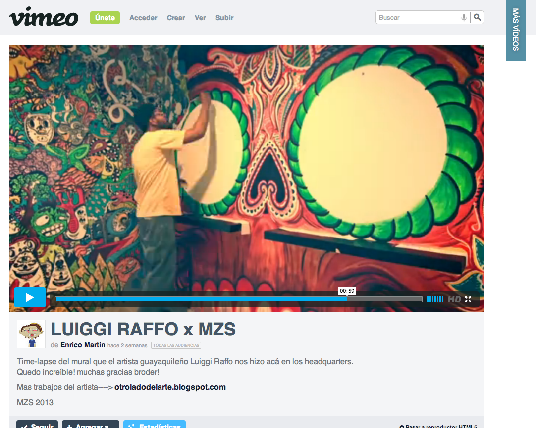 Otro Lado Del Arte: LUIGGI RAFFO X MZS