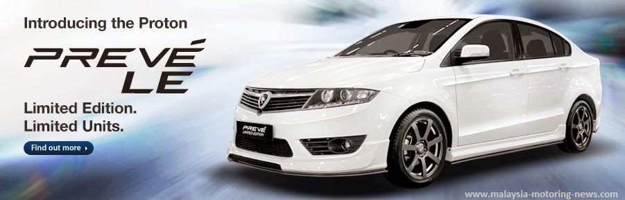 Malaysia Motoring News: Proton Preve LE - RM79,688 (R3 Kits, 6 Airbags ...