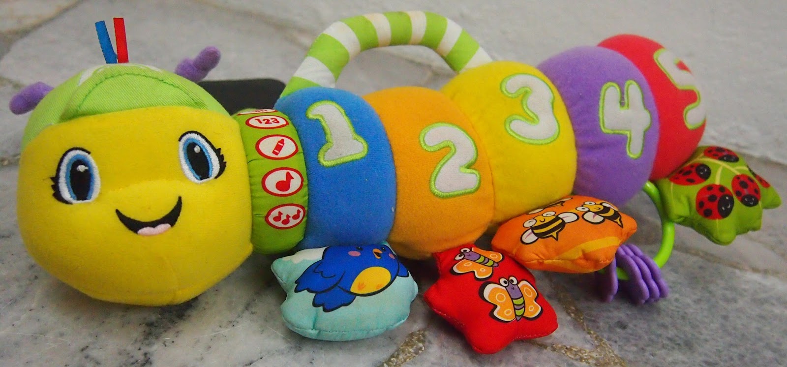 JuaiMurah: Leapfrog Baby Counting Pal Soft Plush Toy - Caterpillar
