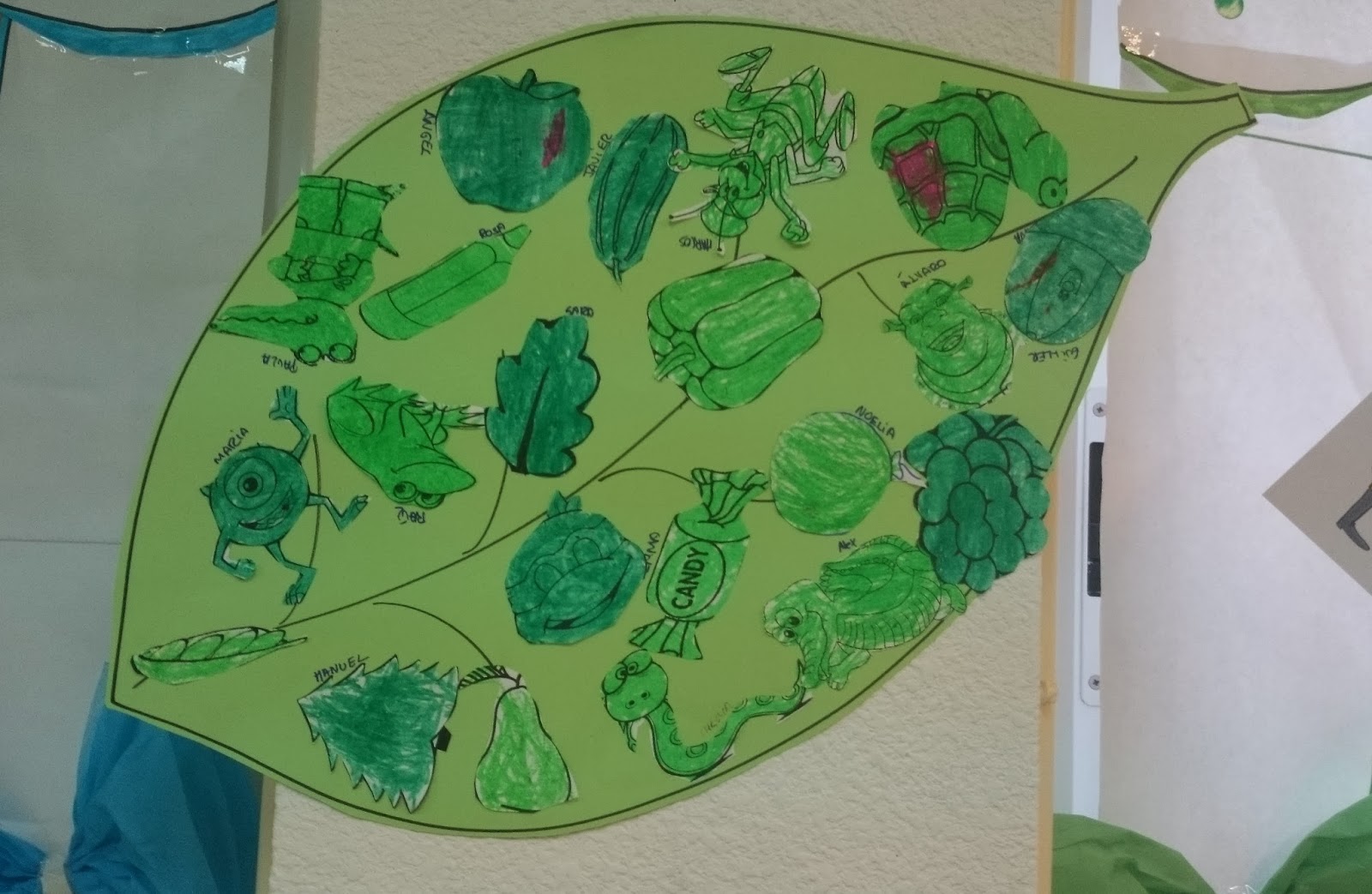 El aula de Trini: Color Verde