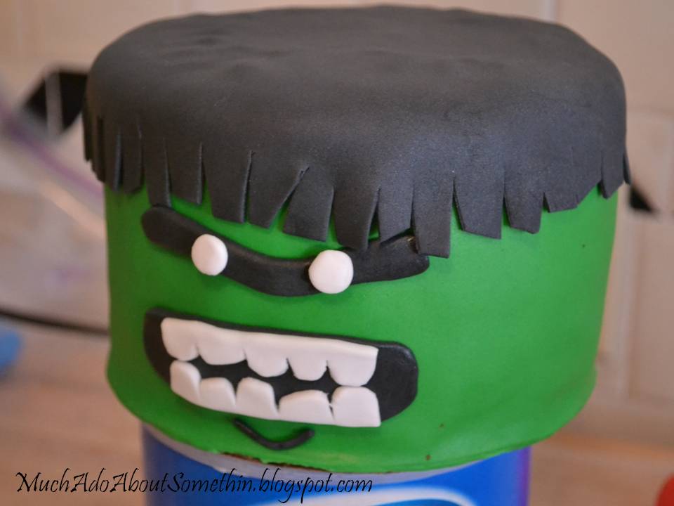 Much Ado About Somethin: Avengers Birthday Cake