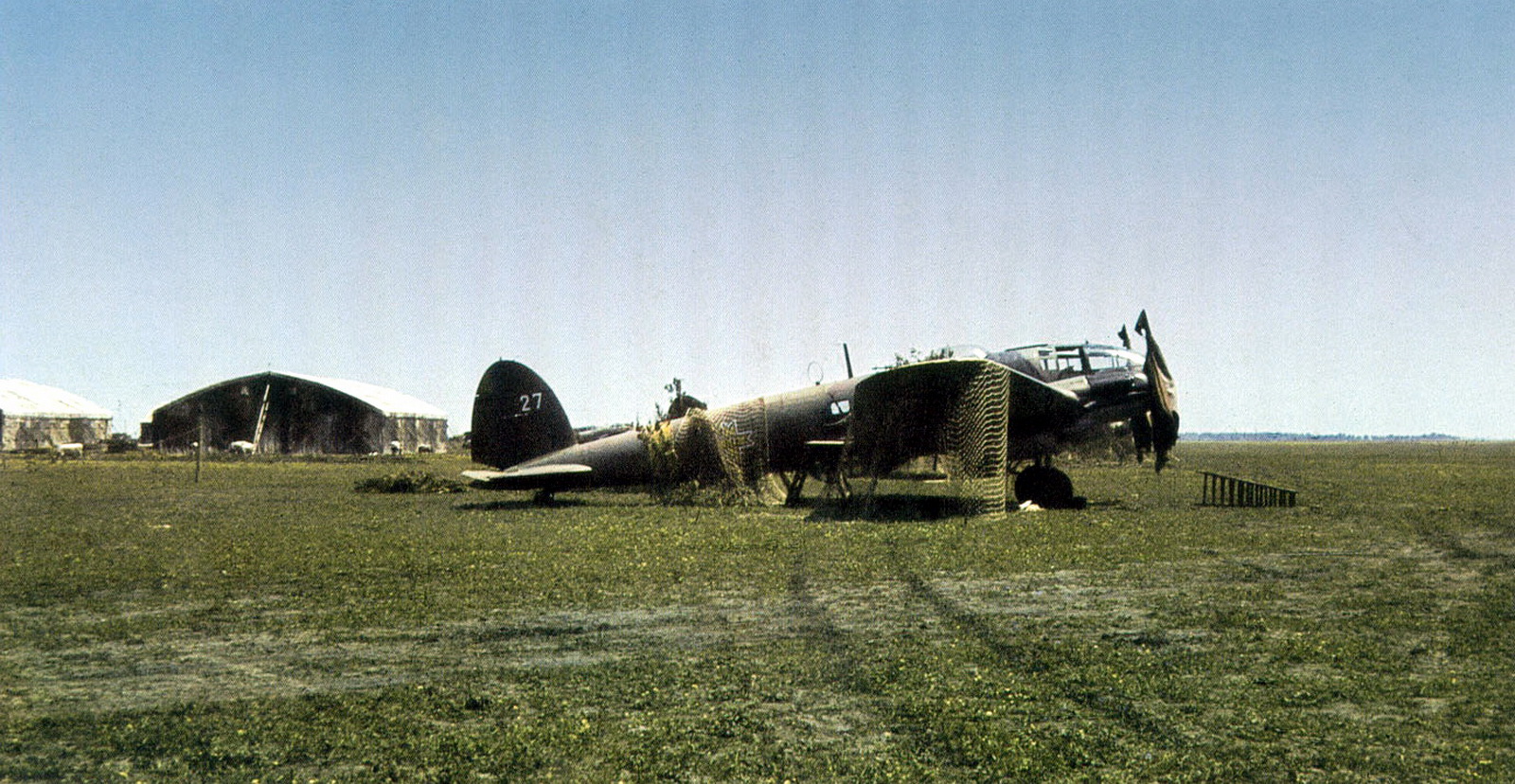 World War II in Color: Heinkel He 111 H-3 of the Royal Rumanian Air ...