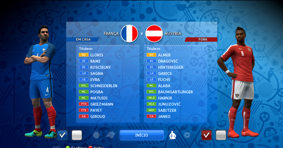 pes-modif: PES 2013 Menu Graphic EURO 2016 By Michel Casillas