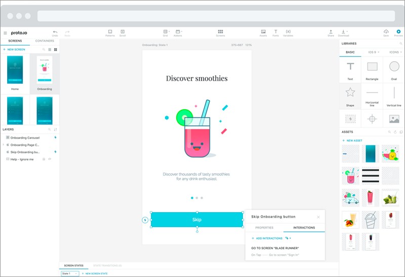 Top 5 Desktop & Website Based Prototyping Tools ~ UXness: UX Design ...