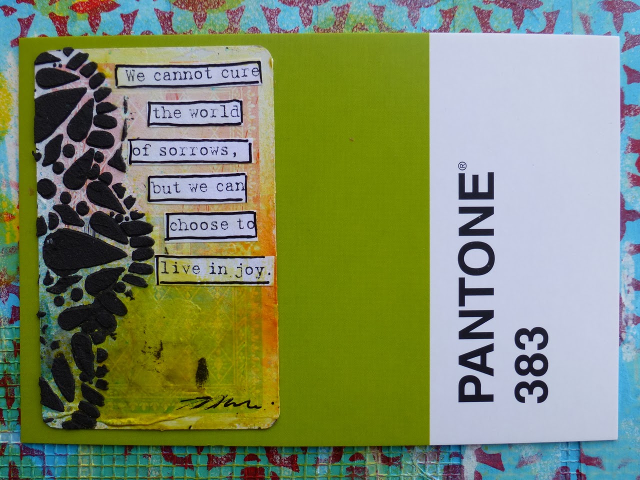 Made by Nicole: Recycled Playing Card Postcards - Give Away