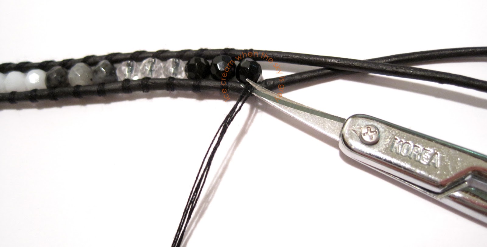 ice cream when the sky is grey: DIY Bracelet Tutorial: Chain Mix 2 Wrap ...