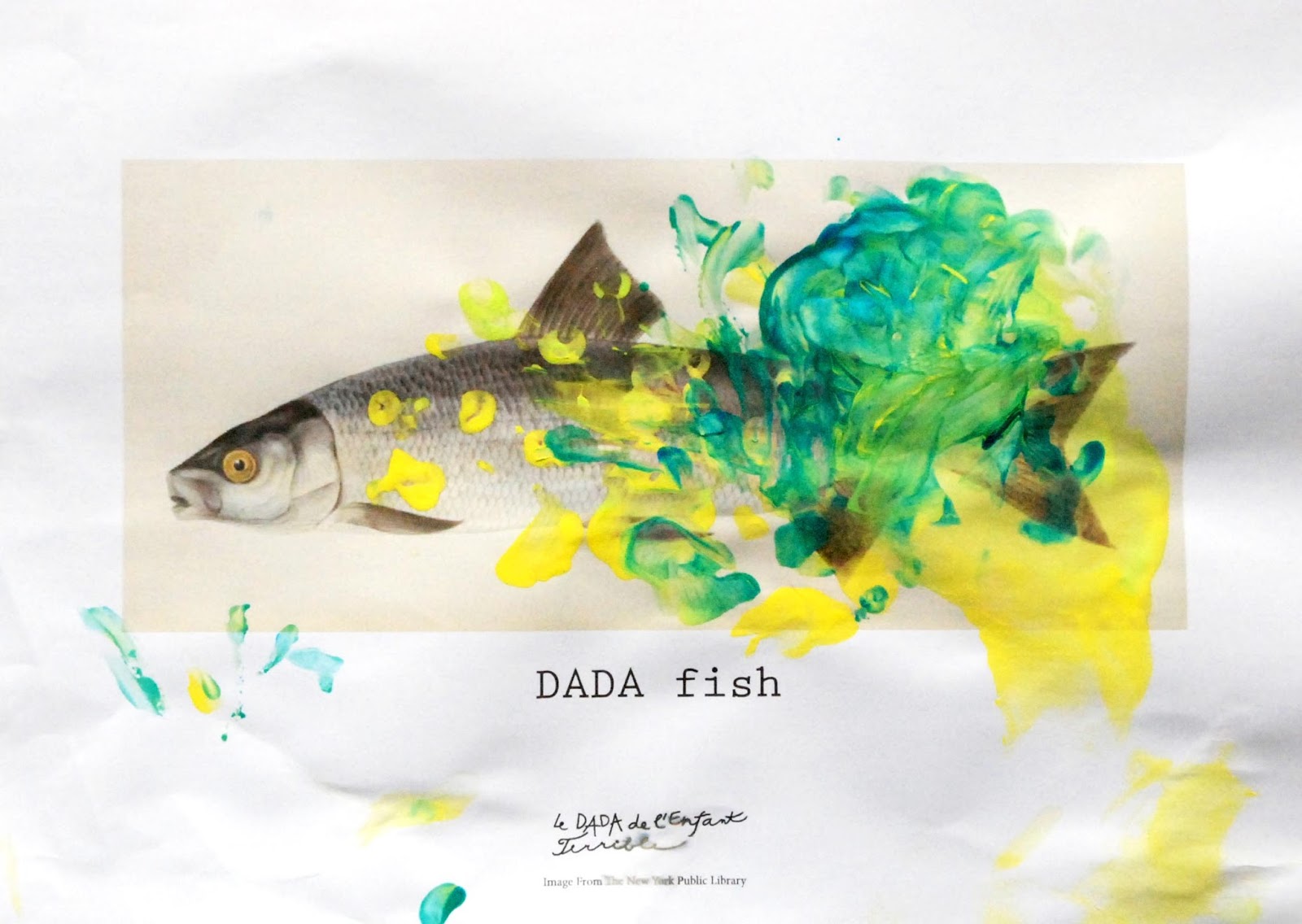 Le DADA de l'Enfant Terrible: DADA fish: Poisson d'avril 2016